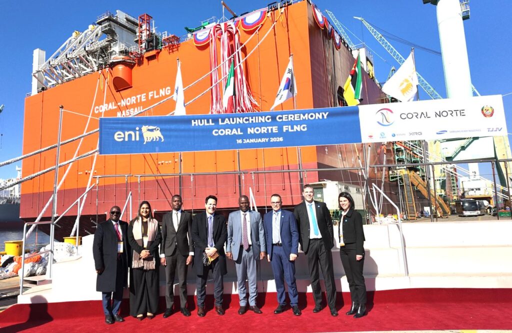 Avanço físico do Coral Norte FLNG reforça meta de arranque da produção ...